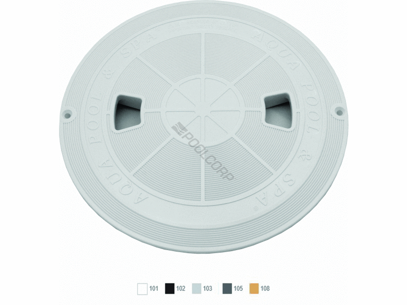 WHITE STA-RITE/ PENTAIR ROUND SKIMMER LID